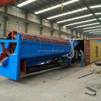 China Mobile Gold Washing Plant with Customizable Discharge Size Sand Rotary Trommel Screen for sale