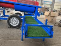 China 620 KG Gold Mining Trommel Machine Feeding Size Less than 300mm Portable for sale