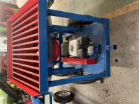 China 620 KG Gold Mining Trommel Machine Feeding Size Less than 300mm Portable for sale
