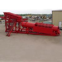 China Red 100tph Trommel Drum Screen for Large Capacity Alluvial Gold Washing Plant Sale for sale