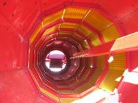 China Red 100tph Trommel Drum Screen for Large Capacity Alluvial Gold Washing Plant Sale for sale