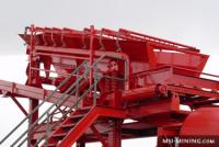 China 3000*1000*1800mm Mobile Alluvial Gold Mining Trommel Scrubber for Mining Concentration for sale