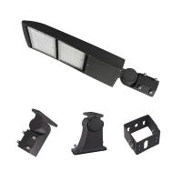 China 200W LED Shoebox Light 25000-28000LM 5000K UL DLC Parking Lot Lighting for sale