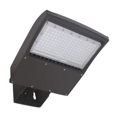 China 100W LED Shoebox Light Yoke Mount 14000lm 5000K for Tennis Court Football Field for sale