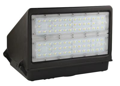 China 100W 135LM/W Full Cutoff LED Wall Pack 5000K DLC Listed Outdoor Security Light for sale