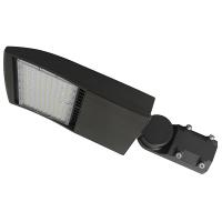 China Slip Fitter 150W LED Shoebox Light 5000K 200-480Vac UL DLC Coffee Color for sale