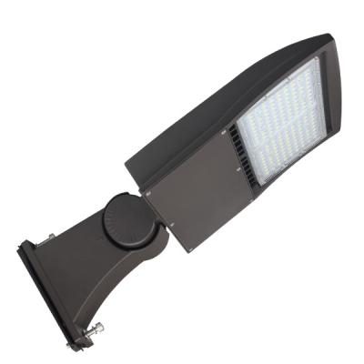 China 100W led parking lot lights 13000lm direct mount 100-277Vac dimmable for sale