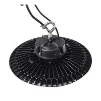China Black 240W 160LM/W 38400LM 100V LED UFO High Bay Light for Warehouse for sale