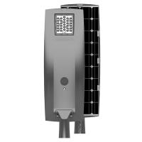 China Solar Powered LED Street Light 70W 5700K with 12V 20AH Battery Brown for sale