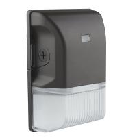 China 20W DLC Premium LED Wallpack Light 135LM/W Brown Aluminum IP65 100-277VAC for sale