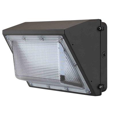 China 60W LED Outdoor Wall Pack Light 7800LM 5000K 100-277V IP65 DLC Listed for sale