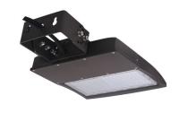 China 100W LED Shoebox Light 14000LM 5000K Dimmable 1-10V Parking Lot Area Light 277V for sale