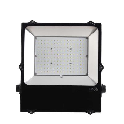 China 80W 100-277V Black Waterproof LED Flood Light IP65 5000K with U Bracket for sale