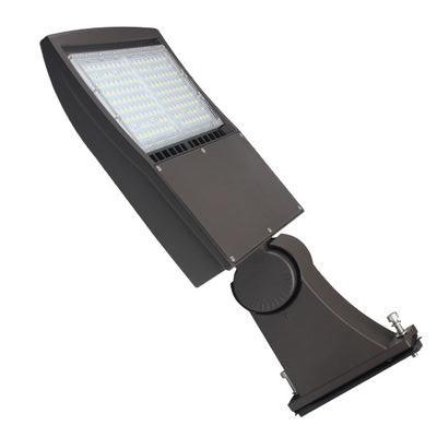 China 100W LED Parking Lot Light with Arm Mount 5000K 14000lm UL DLC for sale