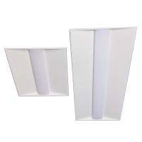 China Power And CCT Changeable 2x4 2x2 LED Troffer Lights DLC Certification for sale