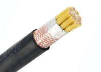 China Stranded Copper Conductor Flexible Control Cable with 4000 V Test Voltage and PVC Insulation for sale