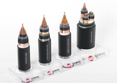 China Medium Voltage Power Cables, Black Jacket, 300–450m per drum for sale