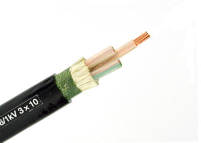 China Unarmoured & Armoured XLPE Insulated Power Cable 3 Core Conductor IEC 60502 for sale