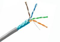 China Cat6 FTP Cable Bare Copper Conductor  Shielded Networking Cable for sale