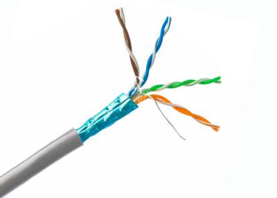 China Cat6 FTP Cable Bare Copper Conductor  Shielded Networking Cable for sale