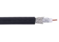 China LDPE Insulation RG 59 U Coaxial Cable , 22 AWG 75 Ohm Coaxial Video Cable for sale