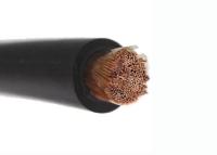 China Black Flexible Welding Cable A brasion Resistant Secondary voltage resistance welding leads for sale