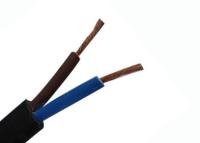 China 300 / 500 Voltage Copper Conductor Cable Lightweight 6.0 - 7.6 Mm Overall Diameter for sale
