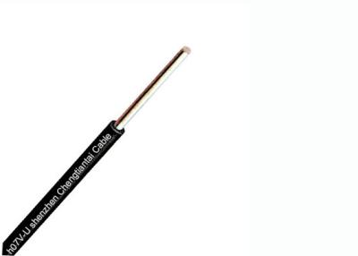 China Low Voltage Insulated Solid Copper Wire , 4 Sq.Mm H07V U Cable Embedded Mounted for sale