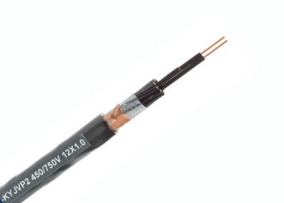 China Flexible Control Cable with 2–30 Cores and 12×OD Minimum Bending Radius for sale