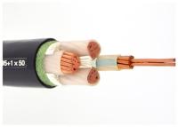 China Fire Proof XLPE Insulated Power Cable 3 Core And Earth Cable Unarmoured for sale