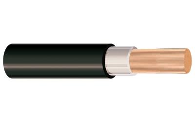 China Black Jacketed 1*50 Sq. Mm XLPE Insulated Power Cable Installed  In Cable Ducts for sale