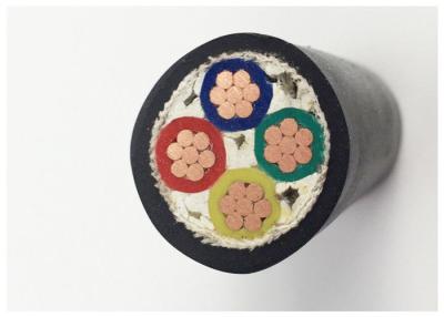 China Three Core Unarmoured PVC Insulated Power Cable 3*10 Sq Mm Open Air Installed for sale