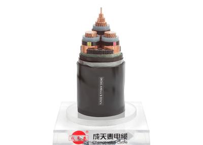 China 18/30kV–36kV Medium Voltage Power Cable with PVC or PE Outer Sheath for Underground Installation for sale