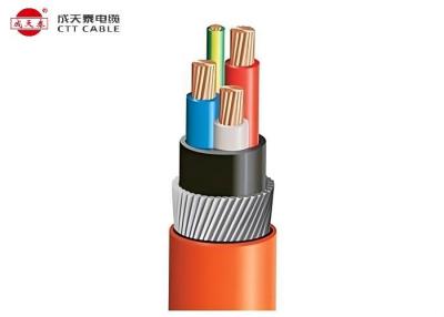 China Low Smoke Zero Halogen Cable 0.6/1kV Cu/XLPE/LSZH Armoured Cable with Copper Conductor for sale