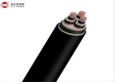 China Black Jacket Color MV Power Cables Medium 35/11 KV. Electrical Performance for Optimal Energy Efficiency for sale