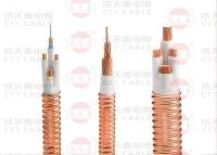 China Inorganic Mineral Insulated Corrugated Cable For Fire Retardant  0.6/1kV with Flexibility for sale