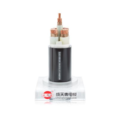 China Test Voltage 3.5KV/5min Low Smoke Zero Halogen Cable with Mica Tape Wrapping and Stranded Copper Conductor for sale