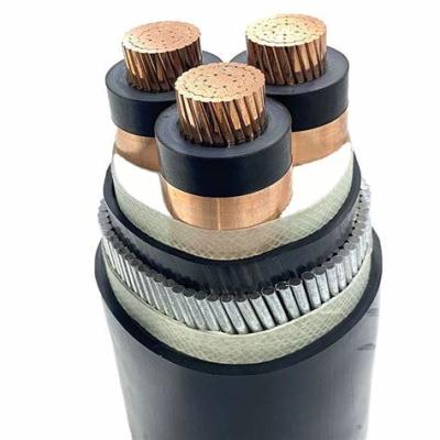 China Stranded Bare Copper Medium Voltage Power Cables PVC LSZH PE for sale