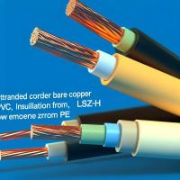 China Stranded Bare Copper Medium Voltage Power Cables PVC LSZH PE for sale