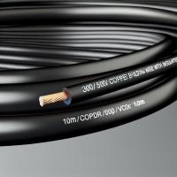 China 300/500V Copper Building Wire PVC Insulation 100M Black for sale