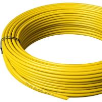 China Flexible Copper Conductor Cable in Yellow with PVC Insulation Material for sale