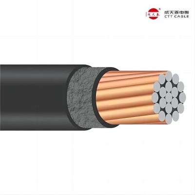 China PV1-F 1x2.5 mm^2 Customized Photovoltaic Cable for Industrial Applications Temperature Rating -40°C To 90°C for sale