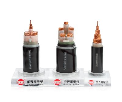 China XLPE 0.6/1kV IEC60502-1/SPLN 43-6 500 M Minimum Order Insulated Power Cable in Black Sheath or Customized Color for sale