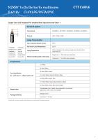 China 5-Core XLPE Insulated Power Cable, Stranded Conductor for sale