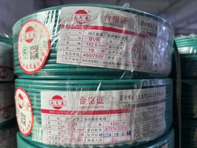 China Copper Conductor PVC Insulated Construction Wire for Electrical Construction for sale