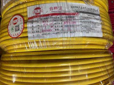 China Indoor And Outdoor Copper Building Wire PVC Jacket 300 / 500V for sale