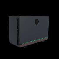 China 25kW 380V R32 Inverter Swimming Pool Heat Pump Water Heater Eco Friendly for sale
