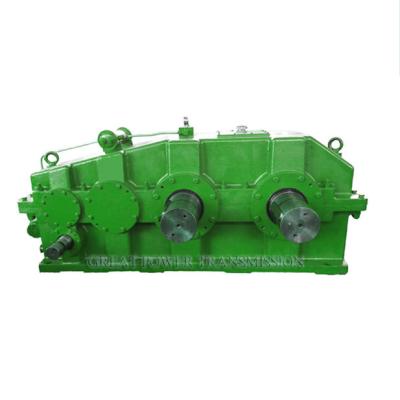 China Heavy Duty  Parallel Shaft Gearbox For XK 450/560/610 Two Roll Rubber Mixing Mill for sale