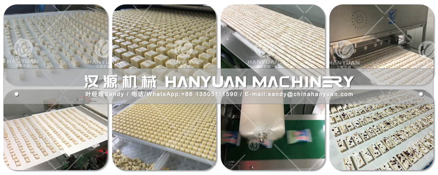 High Output Nougat Candy Bar Production Line 