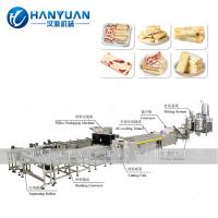 China Mango Cake Production Line 380V 100kW 300-500kg/h Automatic Cutting Packaging for sale